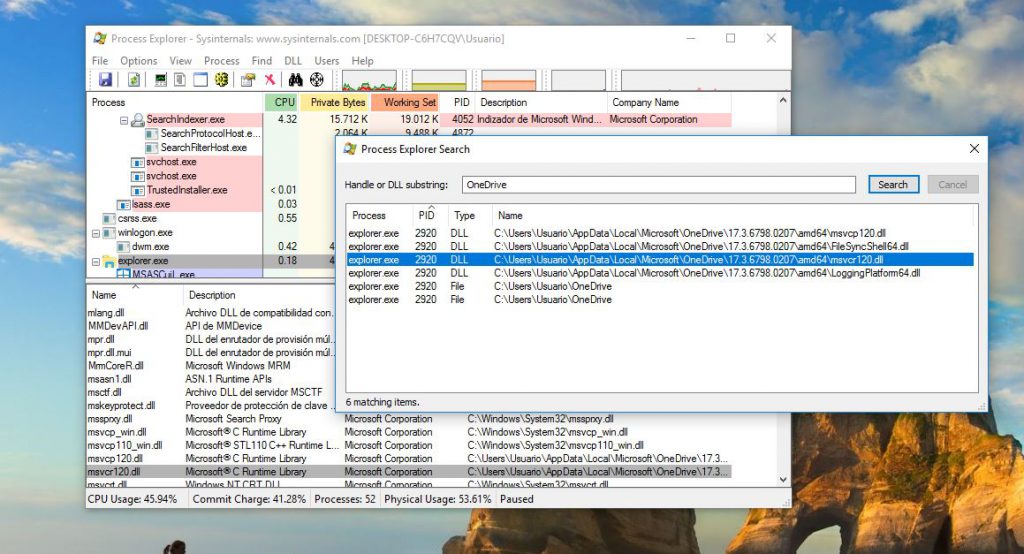 Como averiguar que proceso de Windows utiliza un fichero o carpeta ... Como averiguar que proceso de Windows utiliza un fichero o carpeta ...